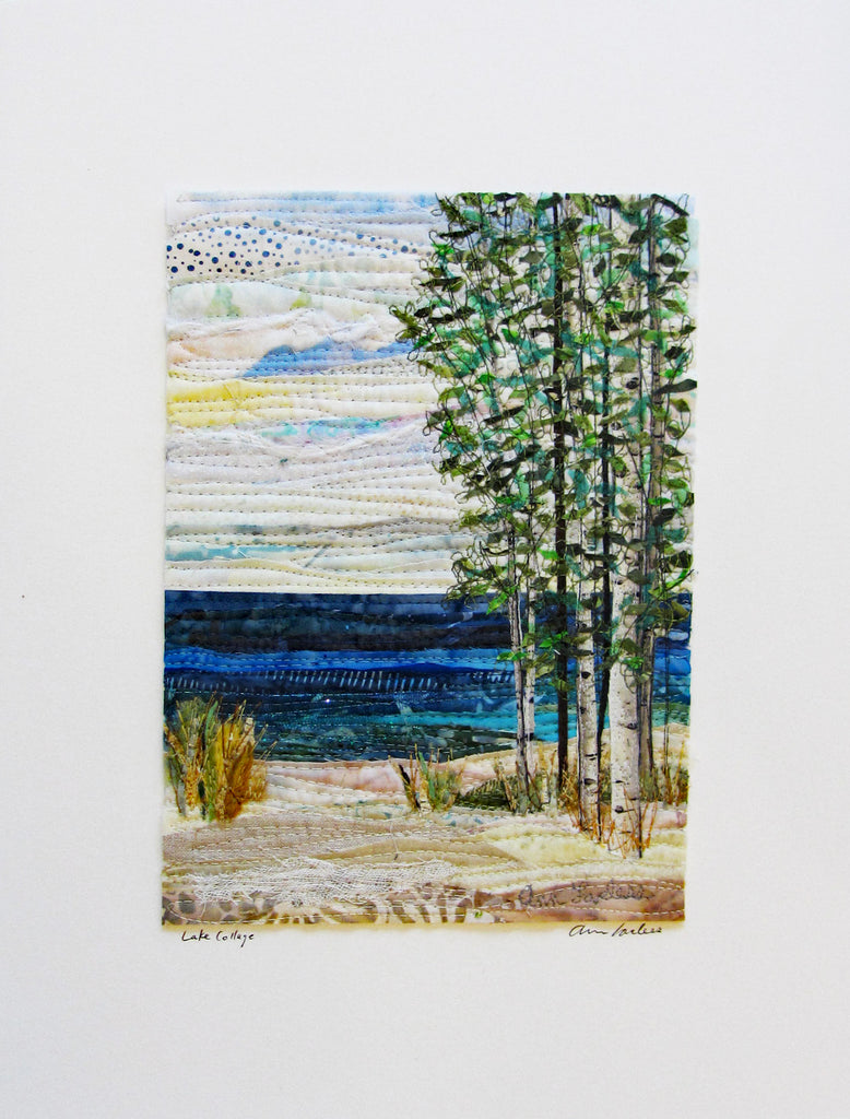 quilt art Lake Collage – Lake Effect Gallery